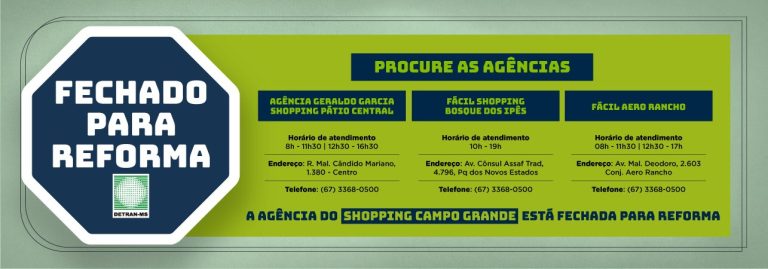 Detran MS - Departamento Estadual de Trânsito de Mato Grosso do Sul